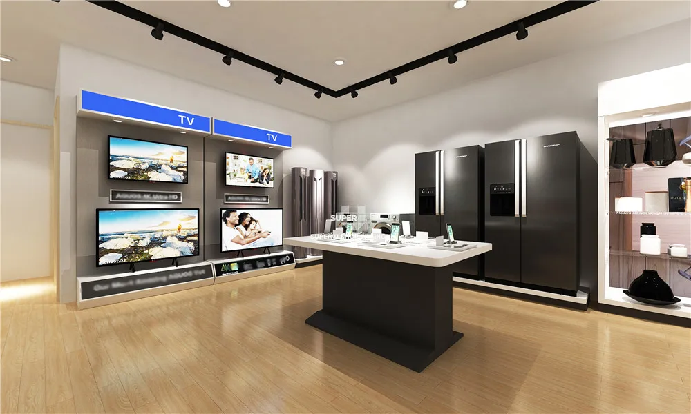 Computer Shop Display Stand Design Decoration For Computer Store - Buy ...