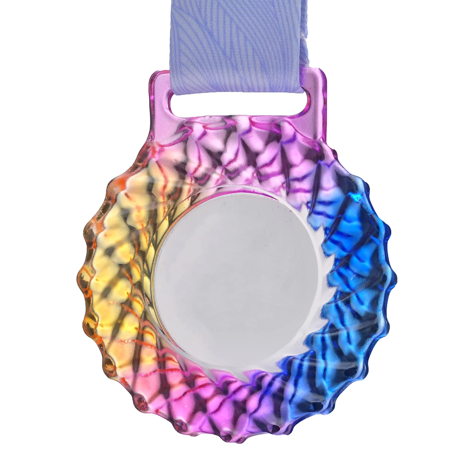 Jadevertu 2024 High-end Medal Liuli Material Color Glaze Crystal For ...