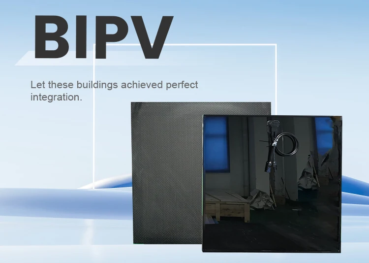 2024 BIPV New Energy Rectangular Outdoor Garage Solar Panel Street Anti slip Floor Tiles ...