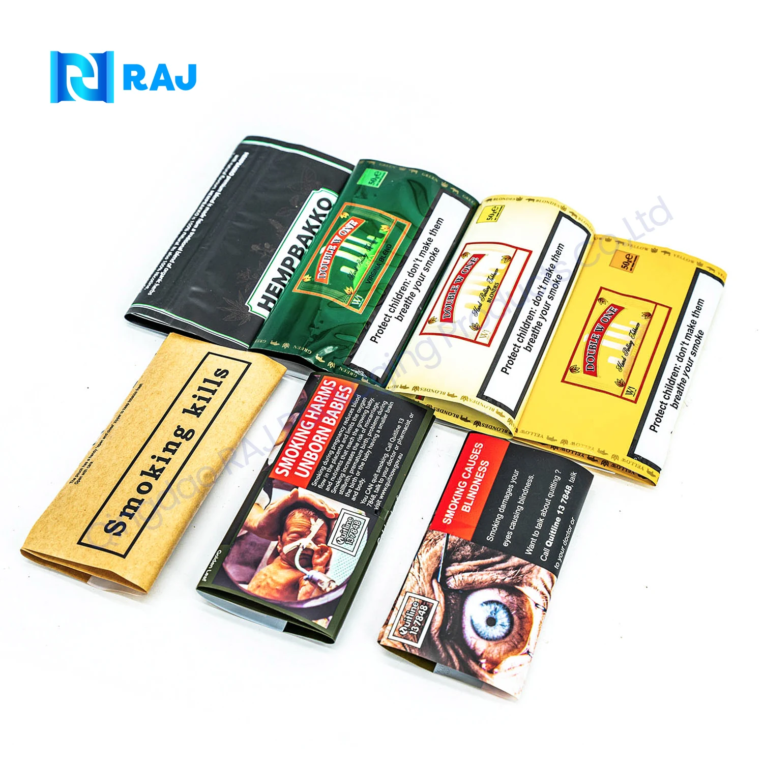 Custom Tobacco Packaging Humidifier Plastic Pouches Humidified Cigar ...