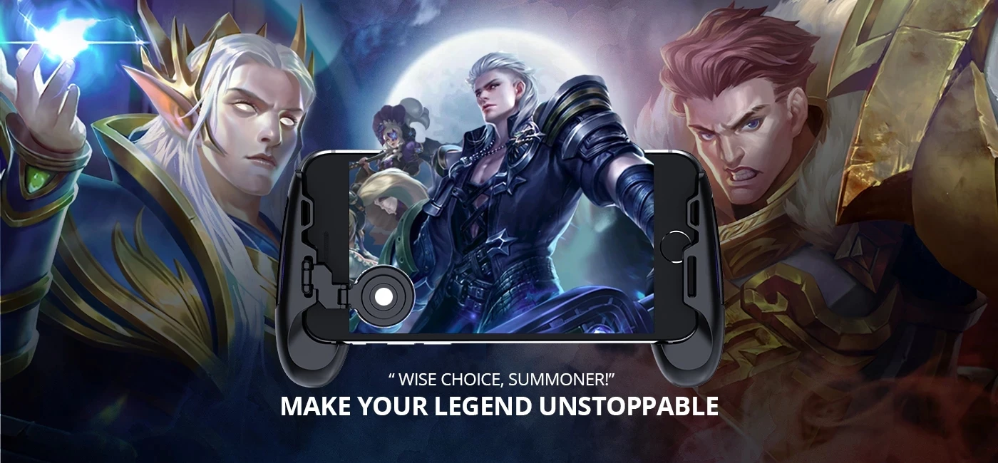 Mobile Legends Joystick Phone Grip Gamepad for Android/iOS - Wireless ...