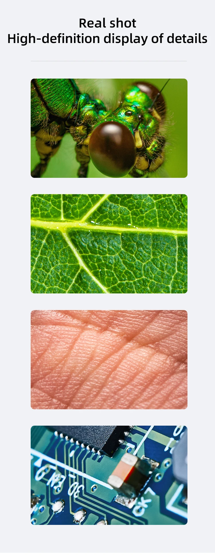 1600X Type C Electron Microscope Pen Camera for Android Ios