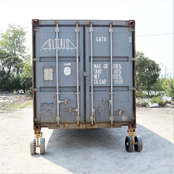 Ss Rubber Tire Iso Shipping Container Castor Wheels - Buy Shipping ...