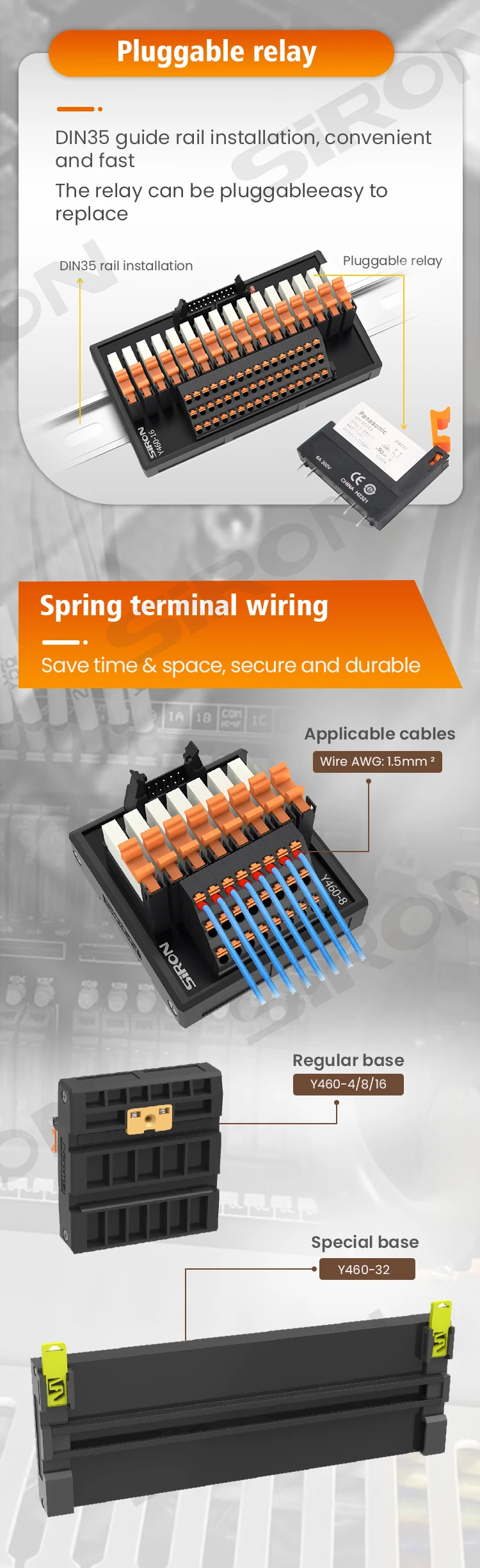 Siron Y460 Power Relays - Reliable and Efficient Solutions