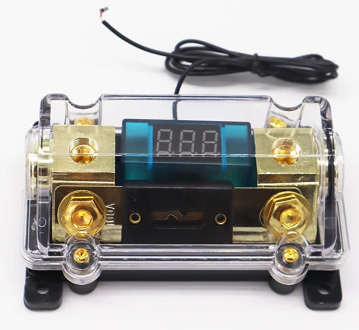 Car Audio 12v Automotive Digital Display Car Transparent Fuse Holder 0 ...
