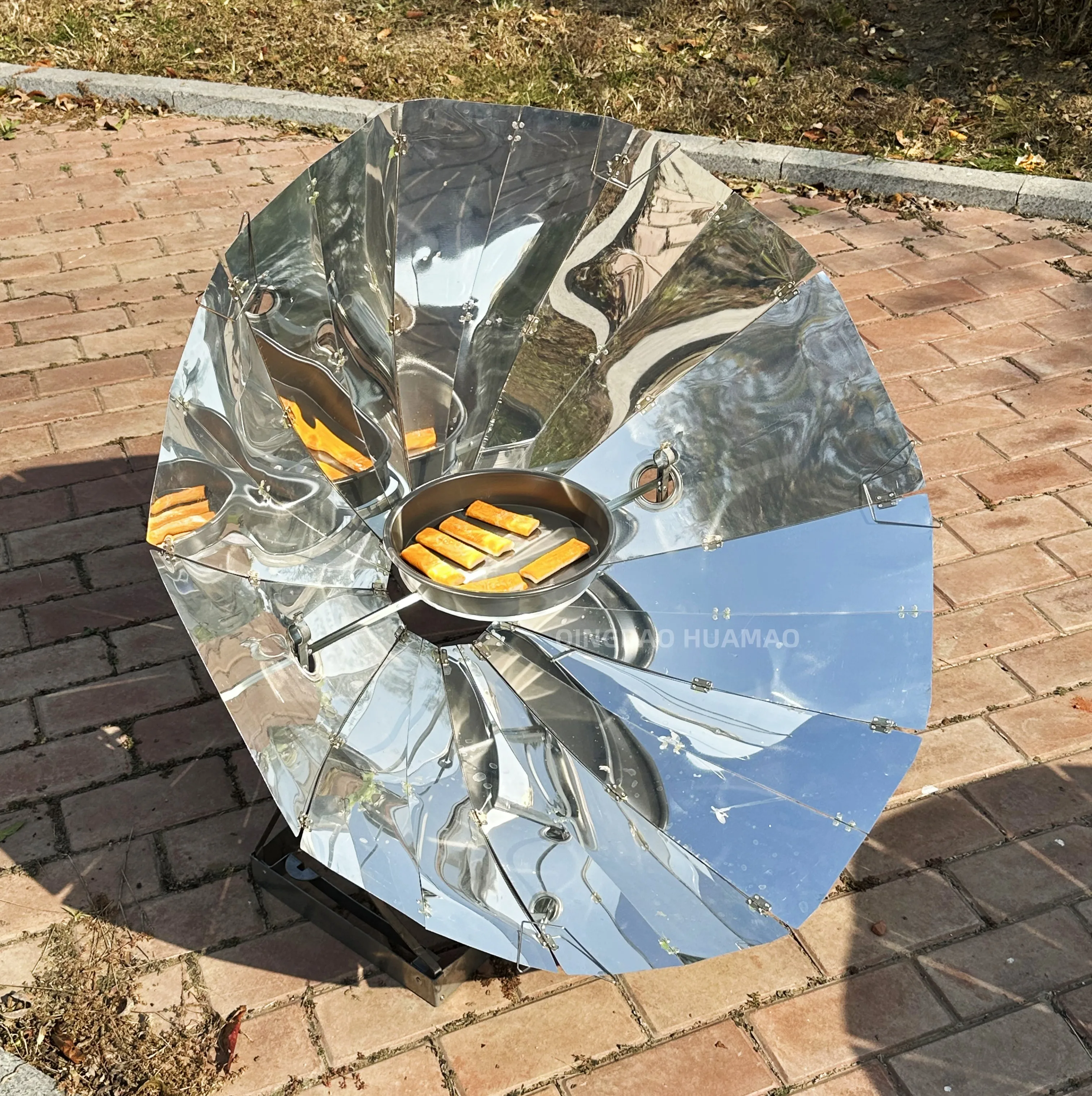 Outdoor Foldable Aluminum Solar Cooker - Buy Portable Solar Cooker ...