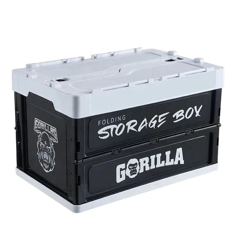 Hs Plastic Foldable Flip Box Shipping Storage Flip Box For Car,Outdoor ...