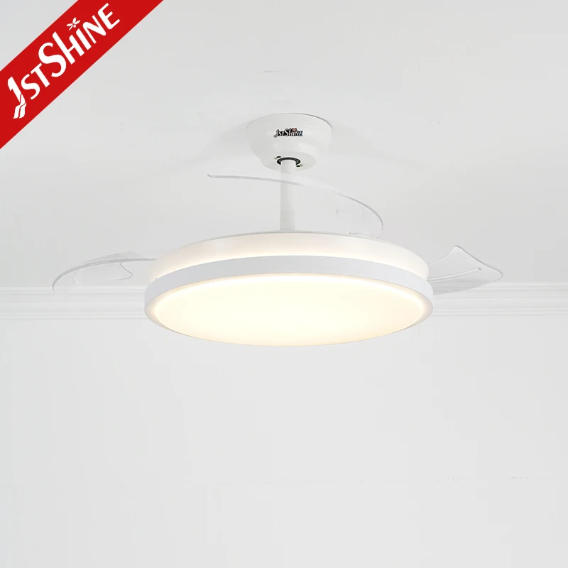 1stshine Ceiling Fan Light With Remote Control Retractable Blade ...