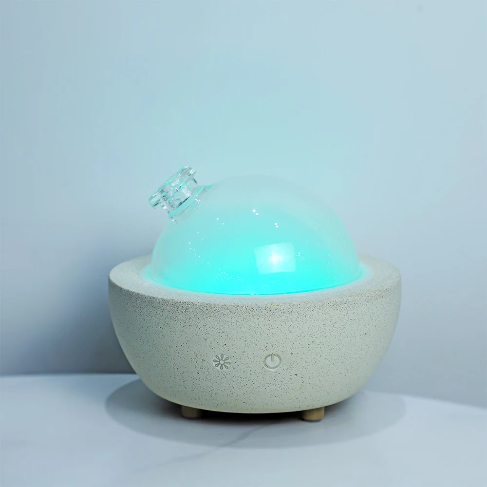 Innovative Ultrasonic Concrete Machine Eco Romantic Oil Diffuser Marble ...