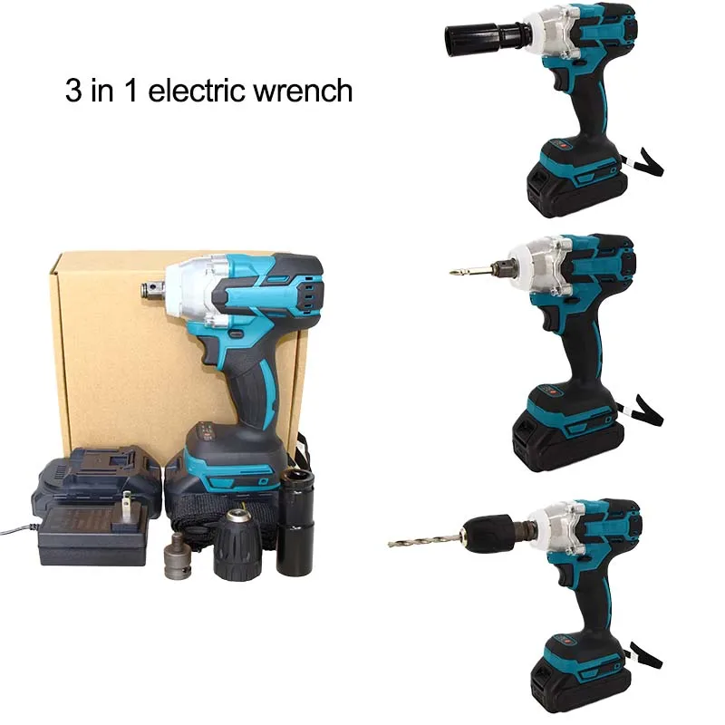 Factory Price 3 In 1 Electric Tool 21v Cordless Power Tools Impact ...