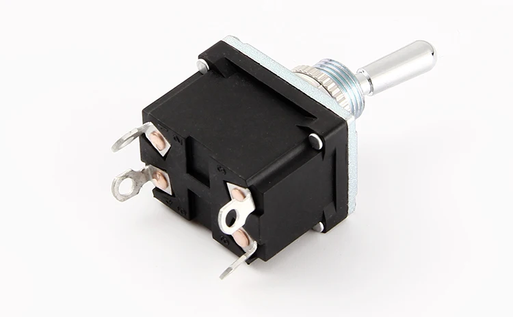 Metal Toggle Switch Waterproof Ip67 2 Poles 4 Pins On-off Self-locking ...