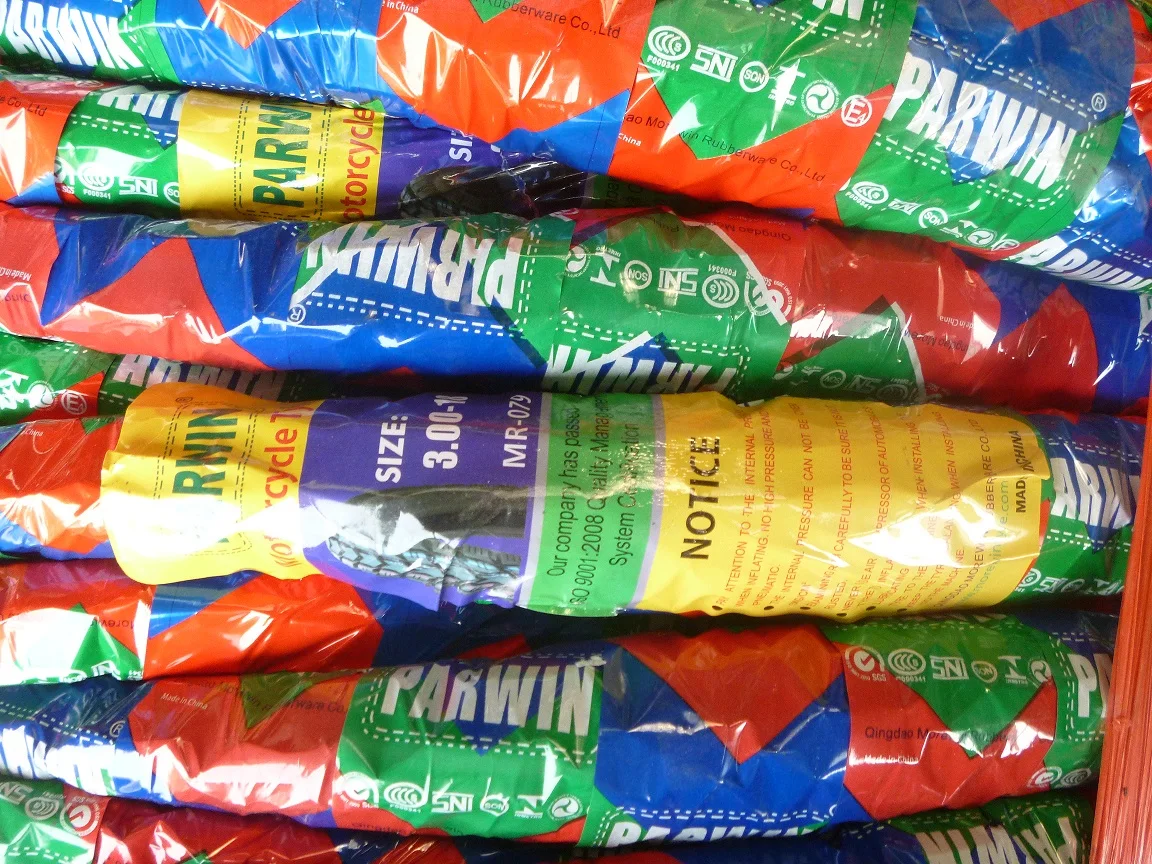 Parwin Tubo Interno 2.75-17 Motor Inner Tube 3.00-18 110/90-18 Pneus De ...