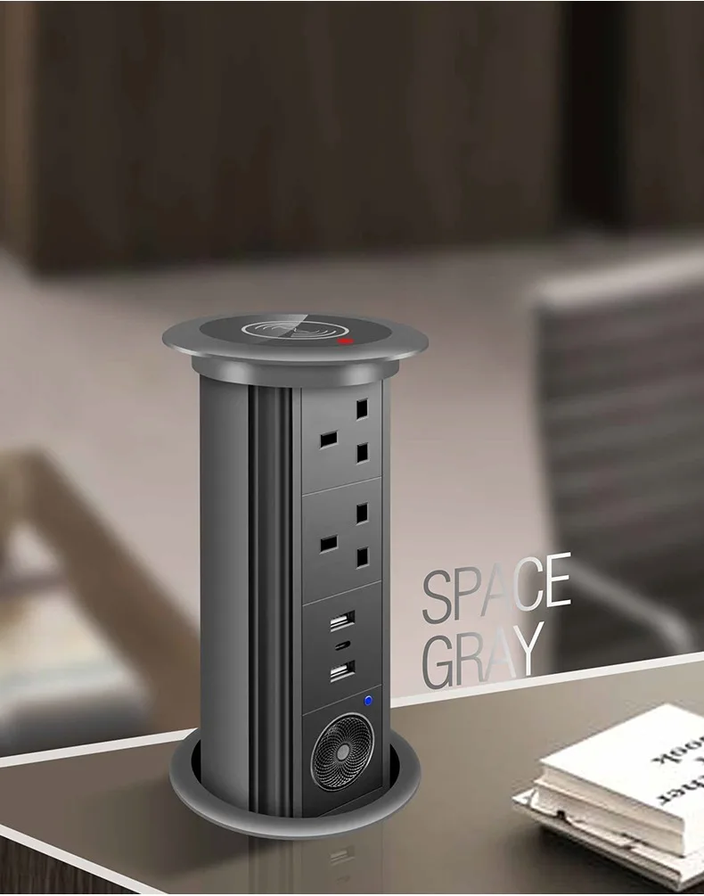 Aodoran Electric British Standard Lift Socket Embedded Kitchen Island ...