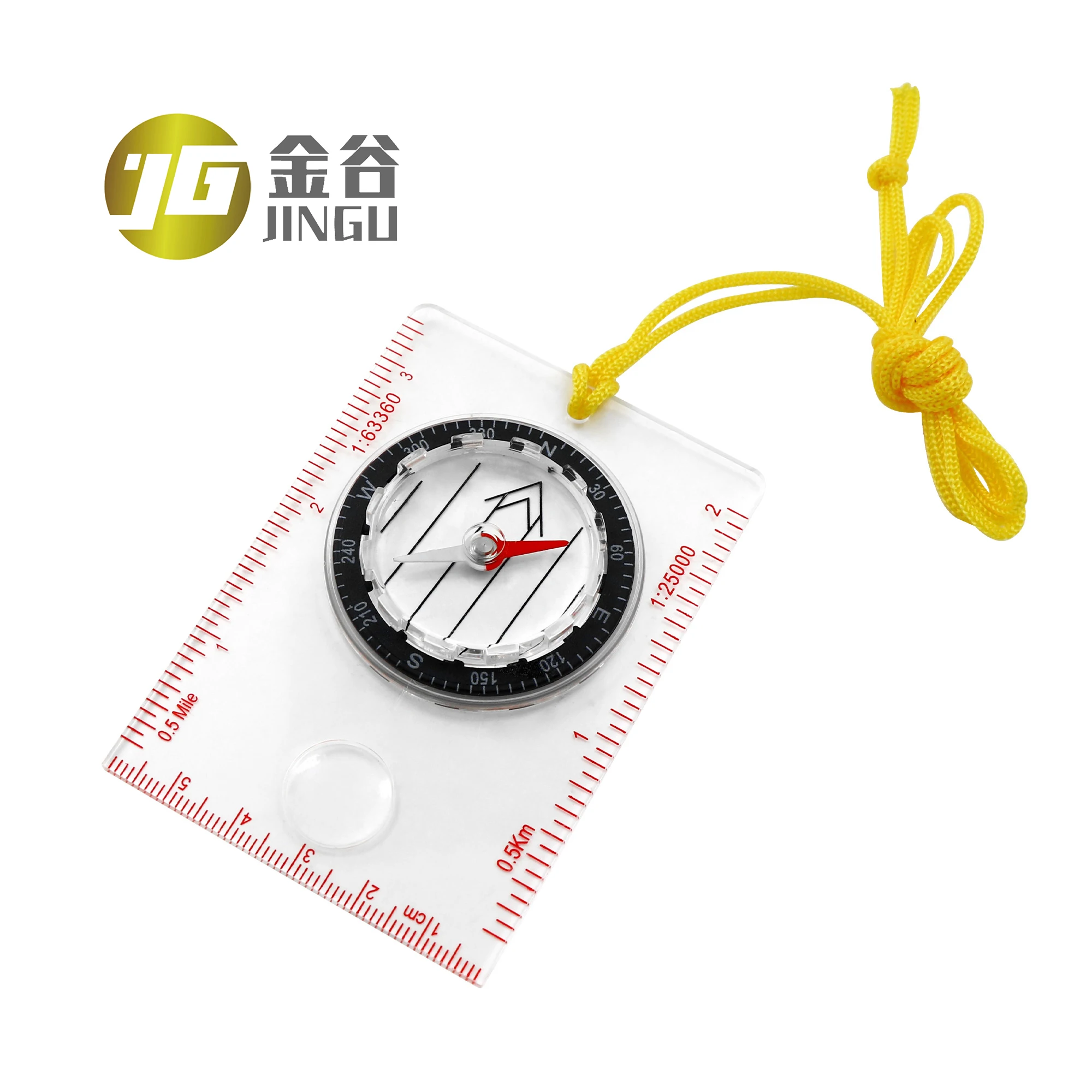 Waterproof Sports Compass With Directional Measurement Scale For Cross ...