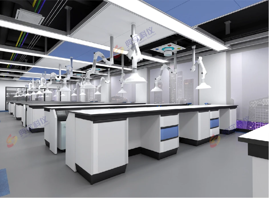 Laboratory Central Table Sink Reagent Rack Phenolic Epoxy Resin ...