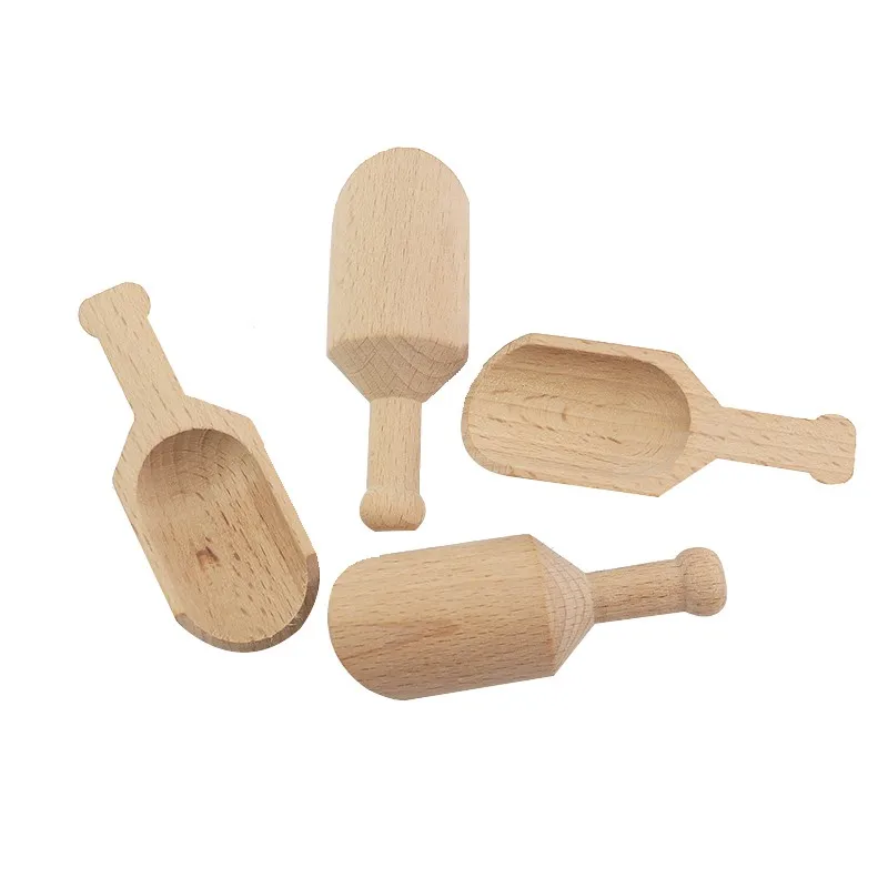 Eco-friendly Food Grade Mini Wooden Salt Spoon Tea Spoon For Scoop ...