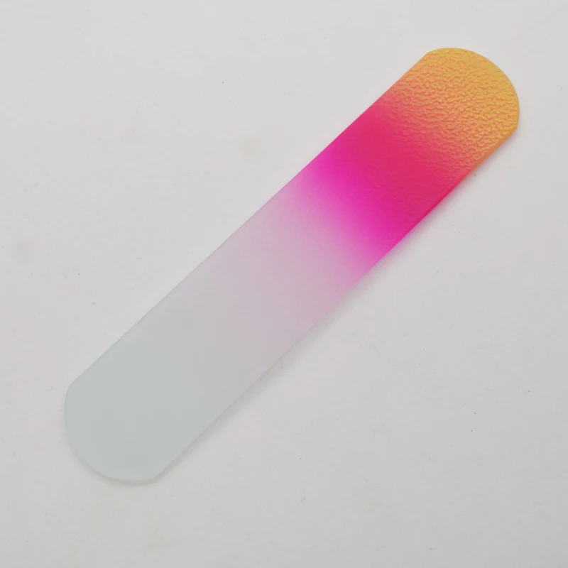 Colorful Custom Logo Nano Glass Foot File for Quick Exfoliation
