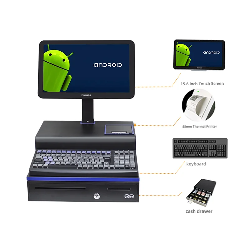 1 Years Warranty Touch Screen Point Of Sale Hardware And Software Pos ...