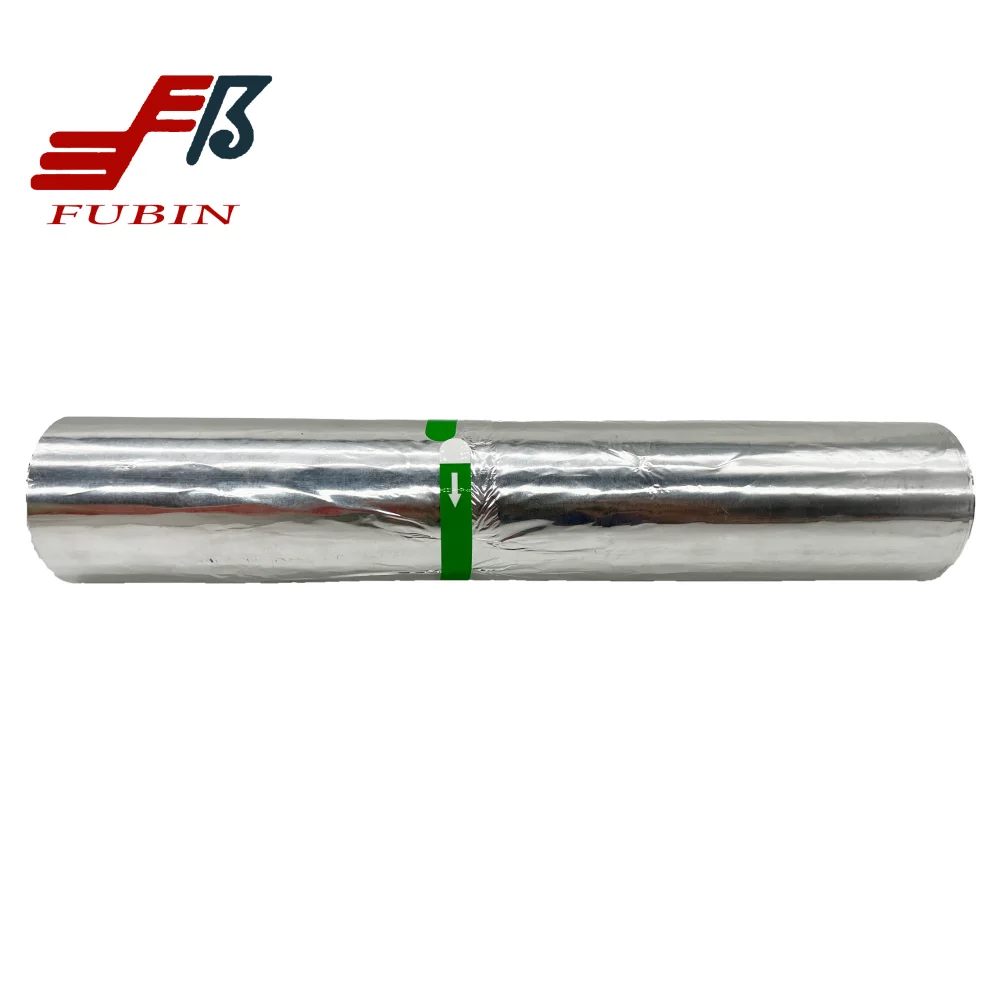 10 Micron Heavy Duty Aluminum Foil Roll - Safe Silver Food Wrapping ...