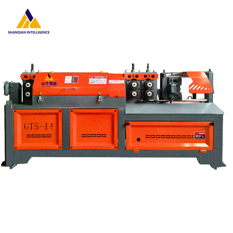 Auto Hydraulic Metal Straightening Machinery 12mm Large Rebar Steel Bar ...