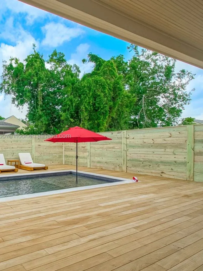 Outdoor Floor Deck Planks Teak Solid Timber Decking - Buy Timber ...