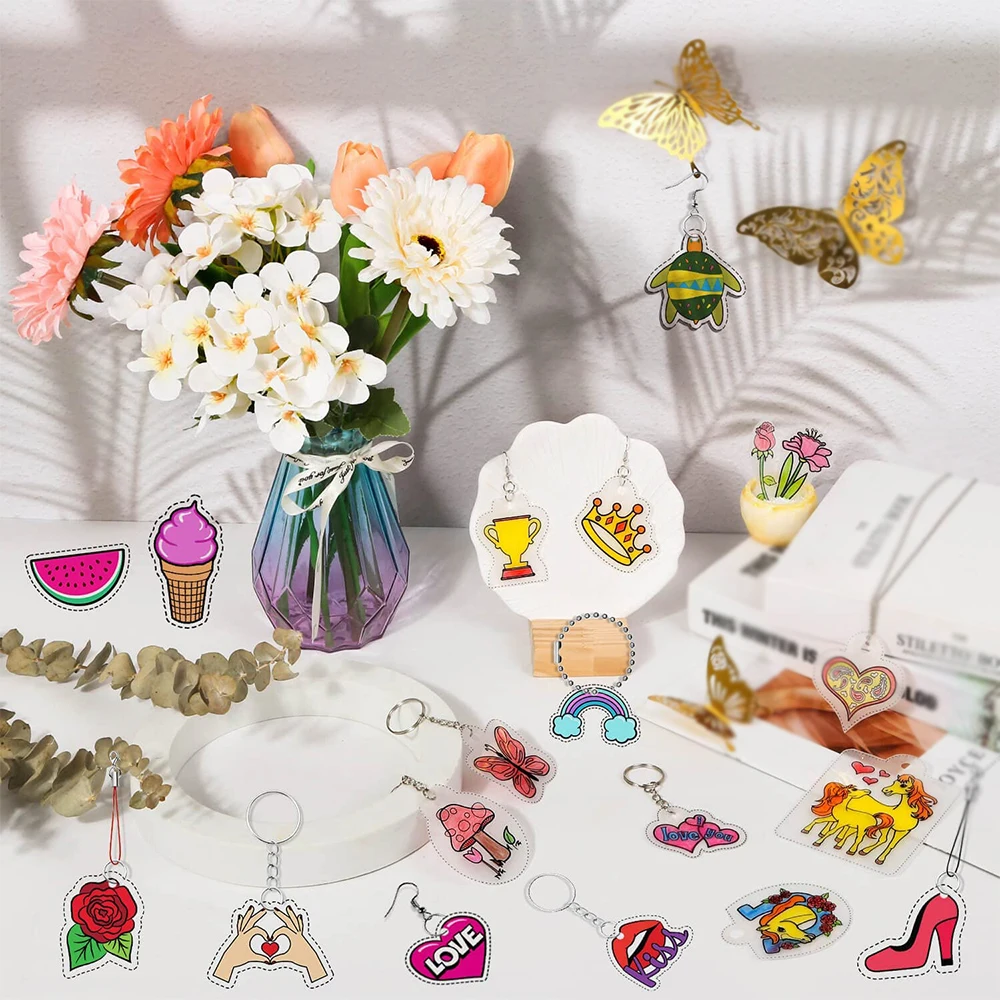 Shrink Craft Art - DIY Keychain Making Kit for All Ages