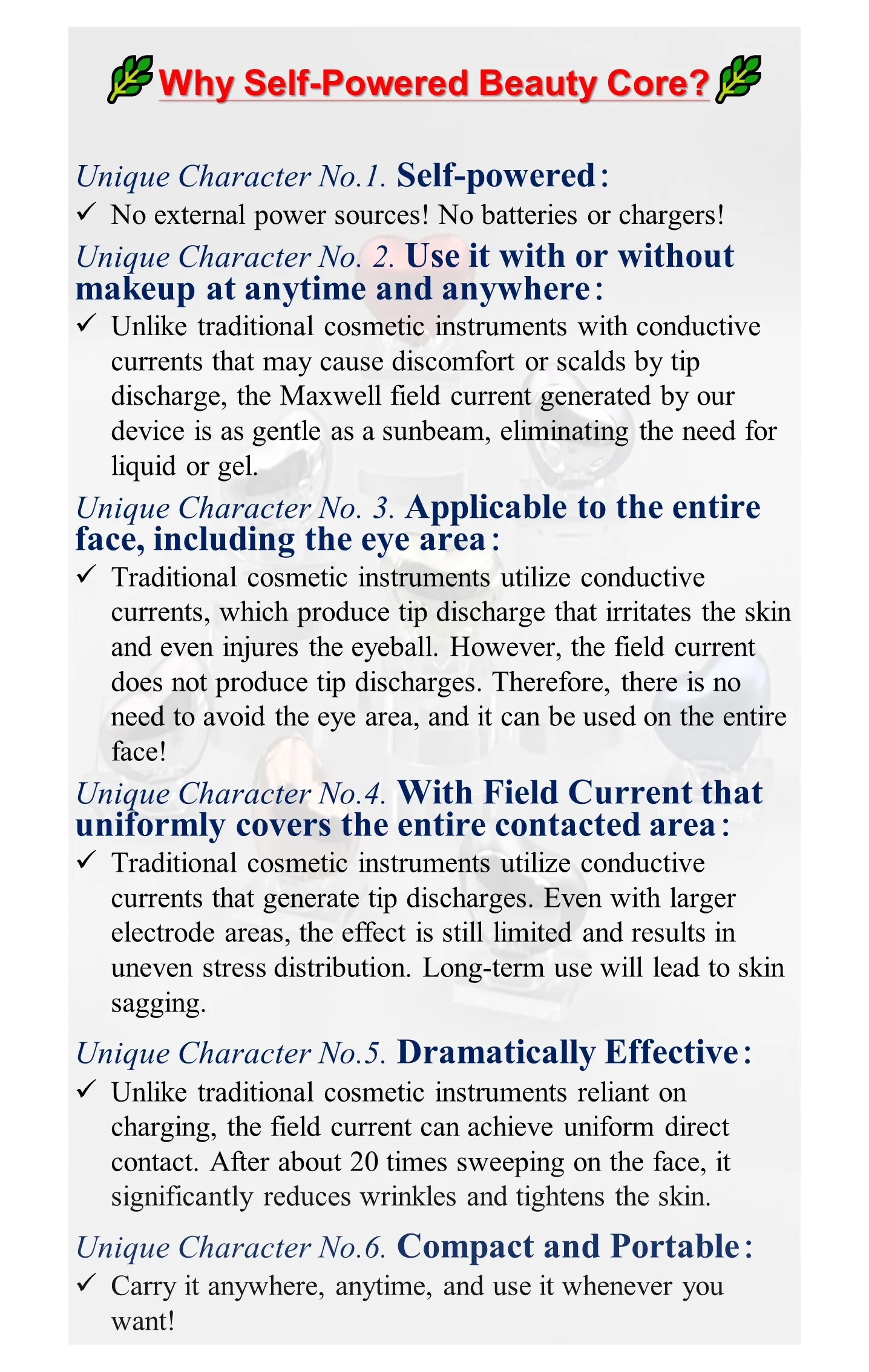 Maxwell-cselfx Beauty Core Self-powered Beauty Core Anti-wrinkling Skin ...