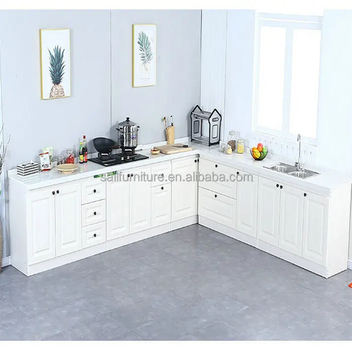 Luxury Cabinet Kitchen Kitchen Cupboards Storage Set Cabinet Kitchen ...