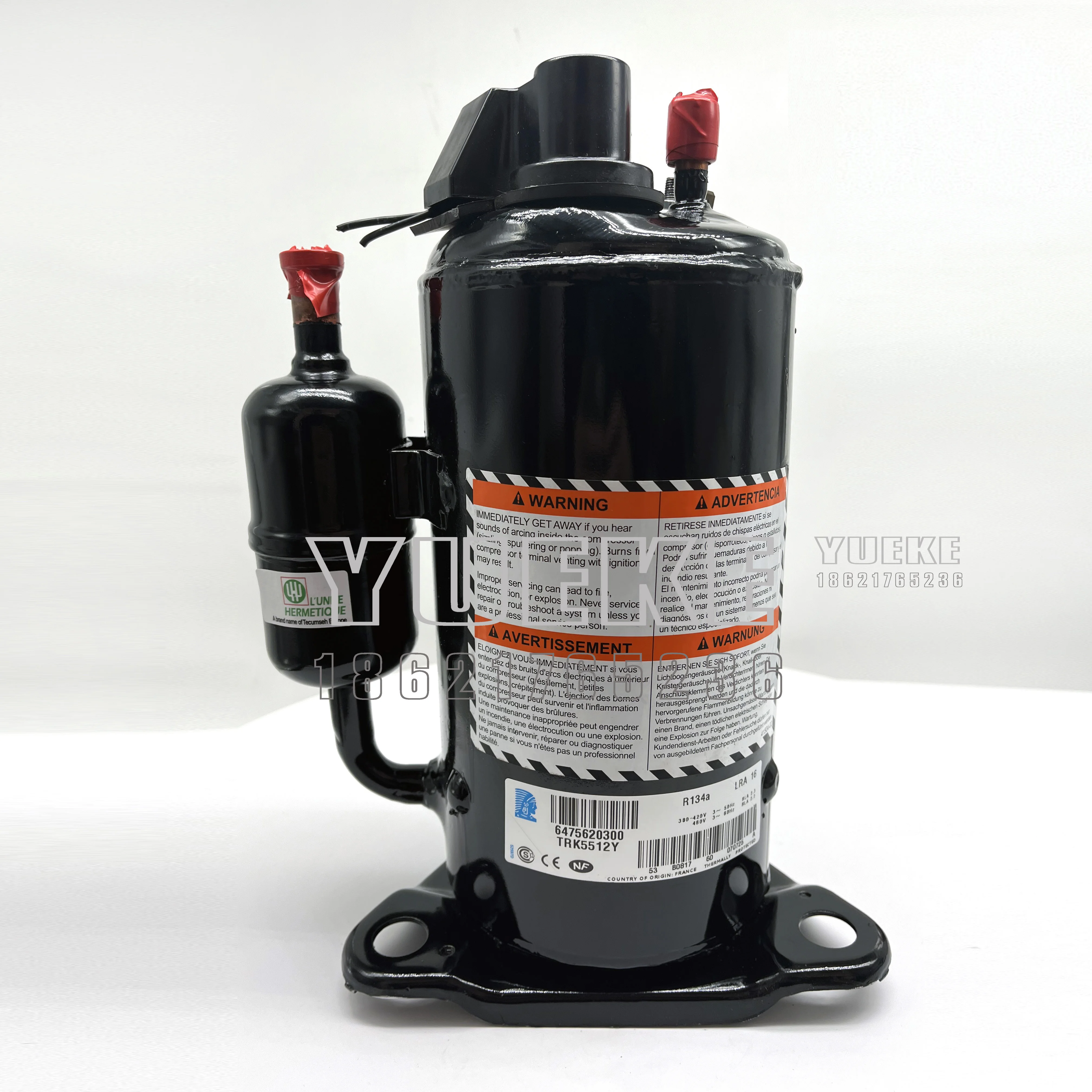 Genuine Tecumseh R134a Compressors - Video Support & Refurbished