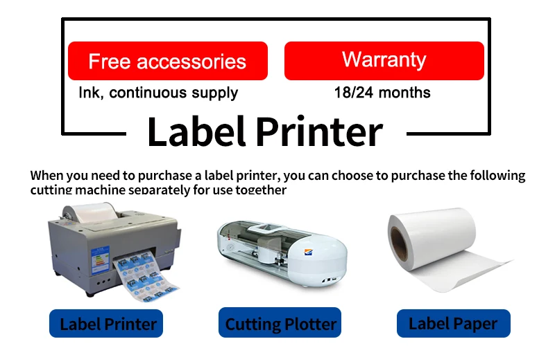 ZYJJ Waybill Embossing Label Continuous Printer - Waterproof