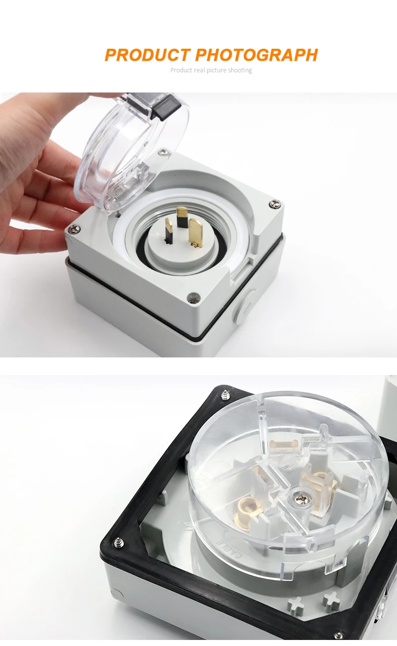 Nadway Australia Standard 56sw220 56sw232 Surface Switch 1 Gang 2 Pole ...