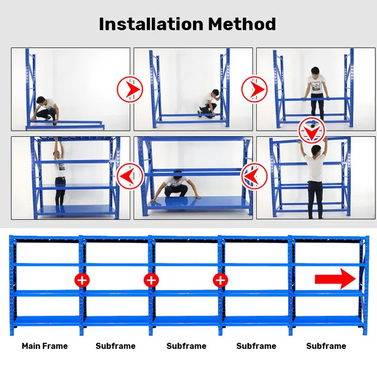 Quality Warehouse Storage Racks Adjustable Storage Racks Shelving Units ...