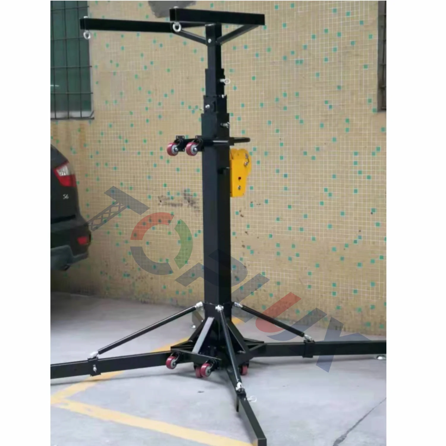 Mobile Speaker Lifting Telescopic Stand - 6M Height Truss
