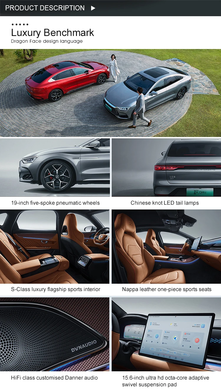 New Arrival Byd Han Dm-i 121km Elite Electric Cars For Adults New ...