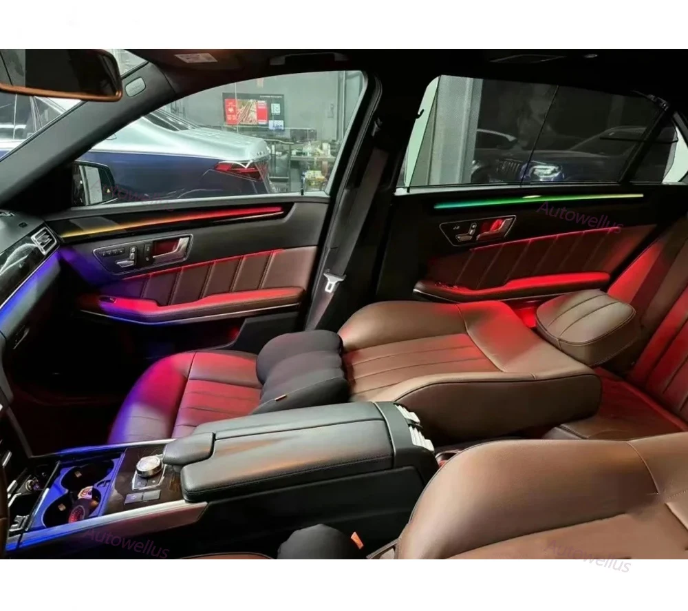 Dynamic Ambient Lighting Car Kit for Mercedes W212 E-Class 2010-2015 ...