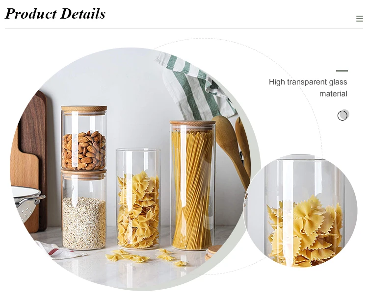 Heat Resistant Kitchen Containers - High Borosilicate Glass