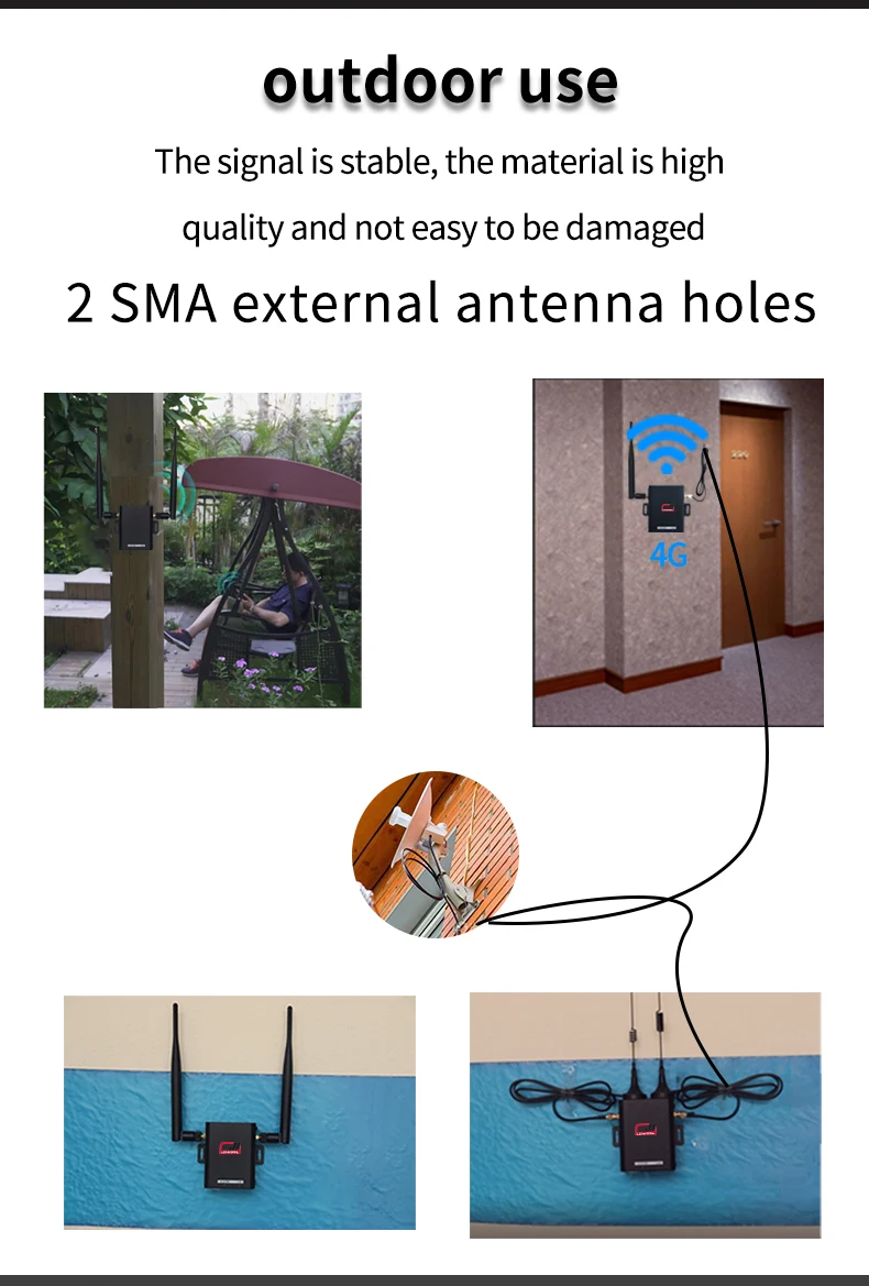 LENKDTAL 4G+ H927 Outdoor Router - Reliable Mobile Connectivity