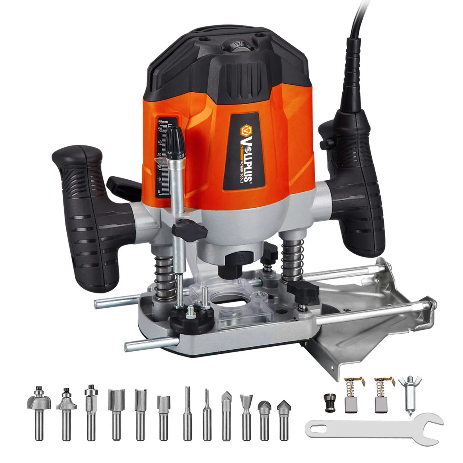 1200w 6/8mm Electric Wood Router Vper1023 Vollplus - Buy Electric ...