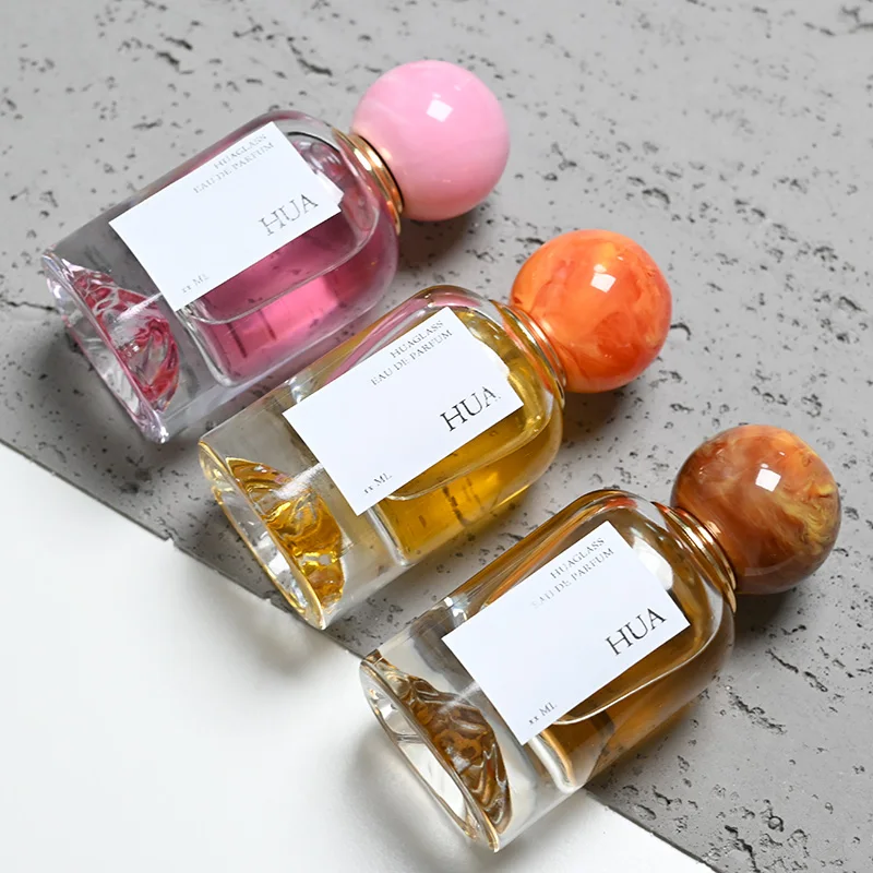 Luxury 50ml Round Glass Perfume Bottle - Unique Packaging