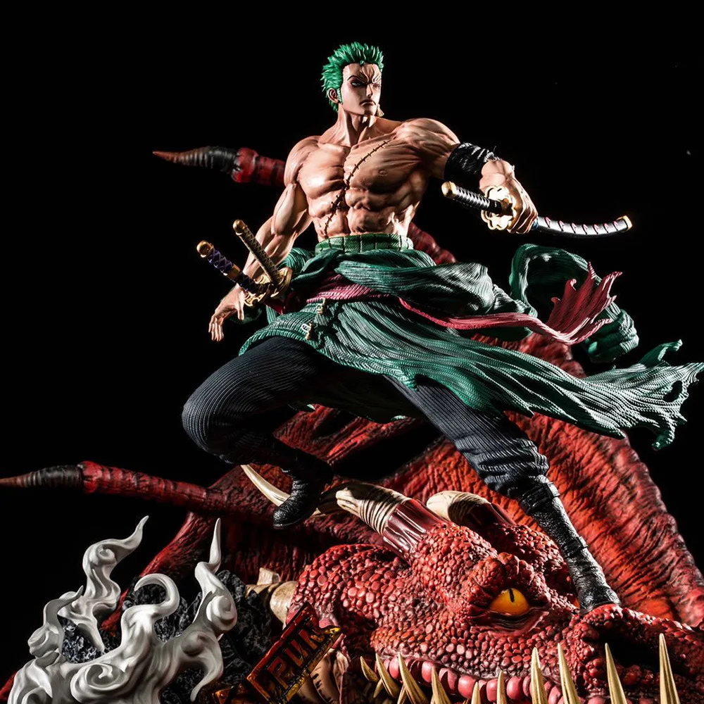 Japanese Anime One Piece Figure Sauron Luffy Anime Figure Pvc Resin ...