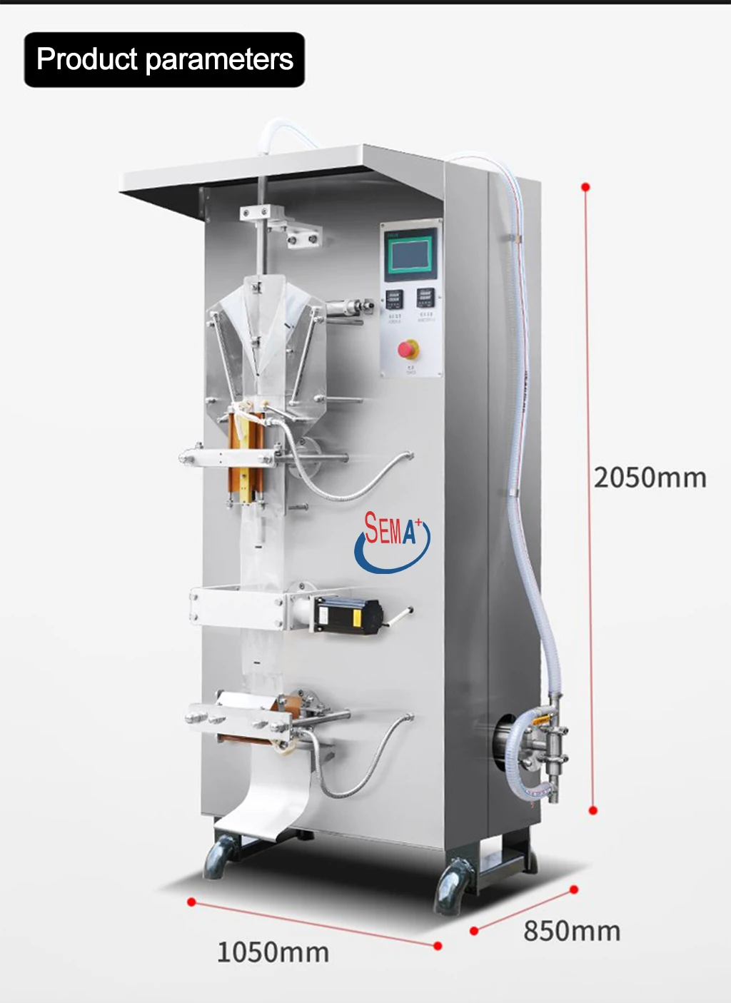 2022 Hot Sale Automatic Water Sachet Packing Machine/liquid Packing ...