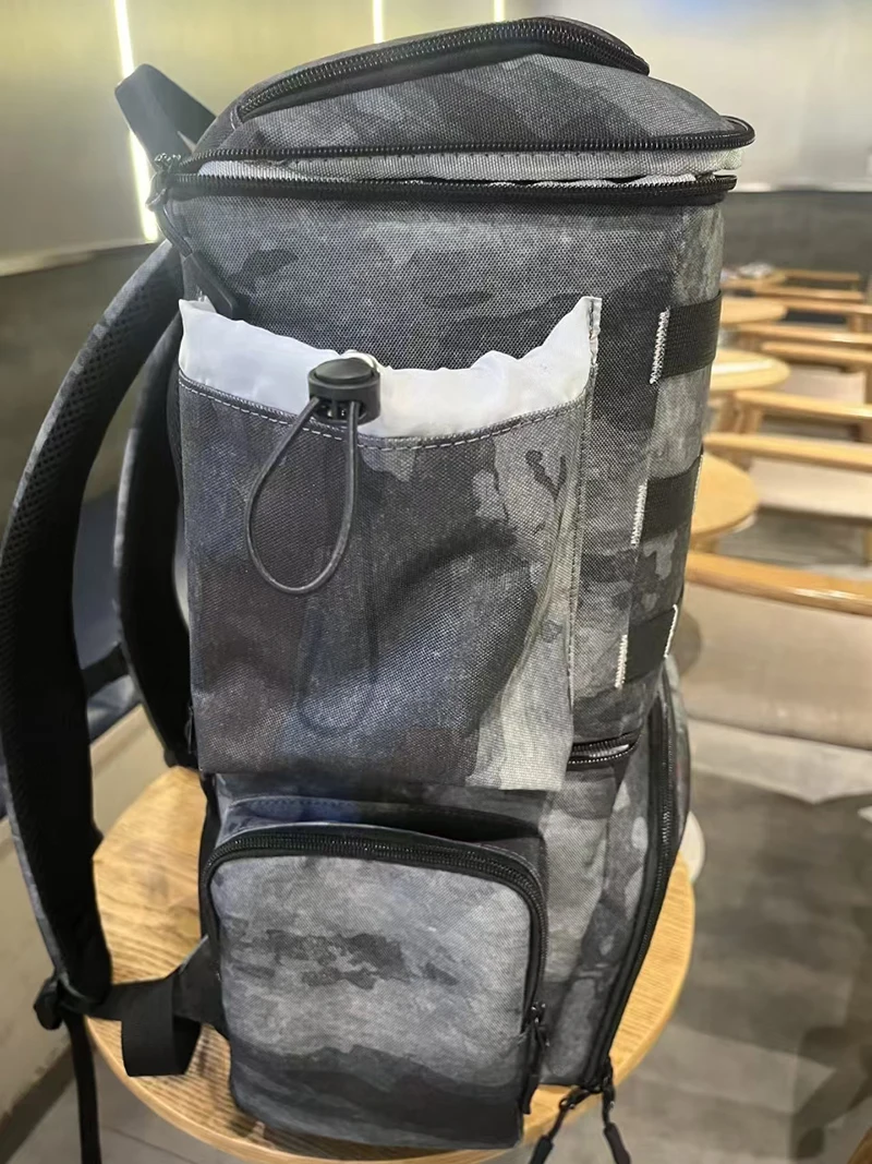 Free Sample Fishing Backpack with Rod & Beverage Holder Tackle Bag for ...