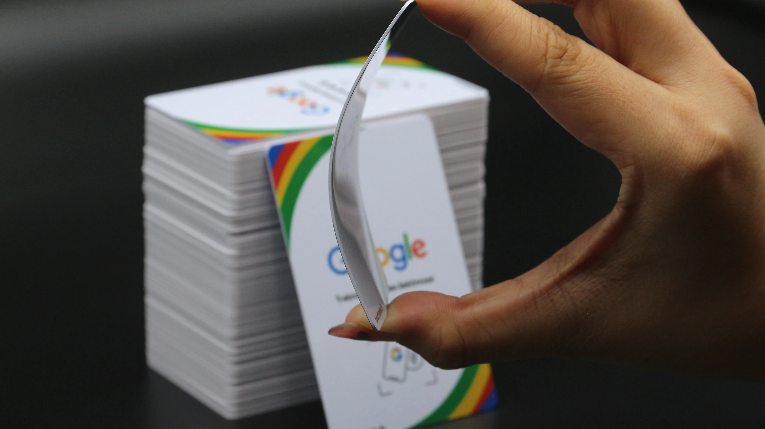 Customize Google Review Card with QR Code & NFC Smart Card