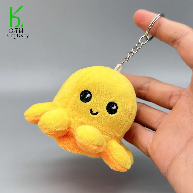 New Cute Octopus Plushie Keychain Cartoon Animal Soft Stuffed Doll Bags ...
