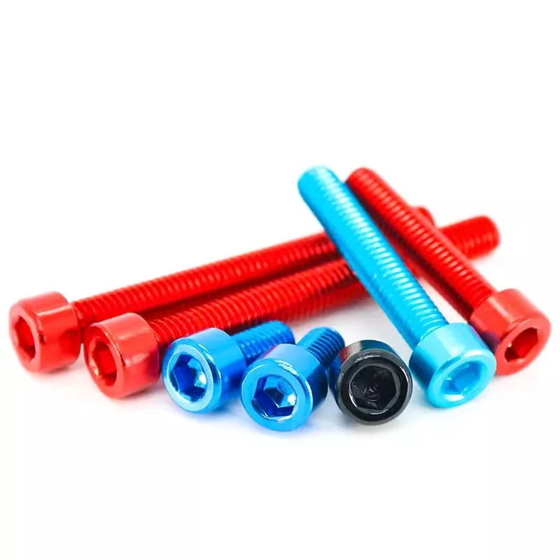 Anodized M3 Aluminum Knurled Round Standoff Spacers