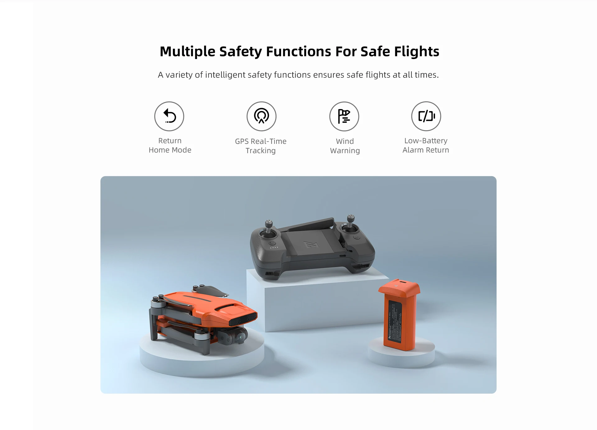 FIMI MINI 3 RC Drone Combo Version - 4K 60FPS, 9KM Control