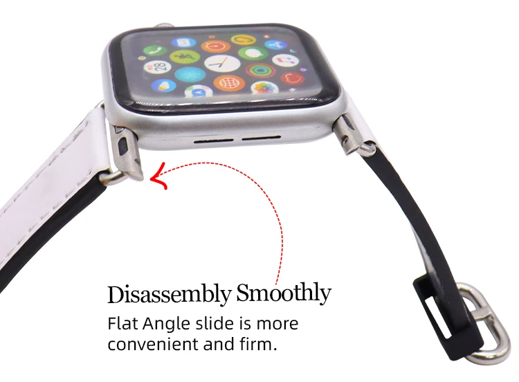 Casta Sublimation Leather Smart Watch Bands for Series 7
