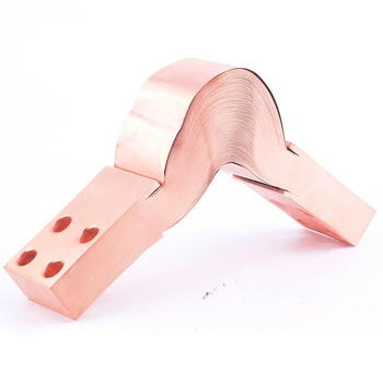 Flat Busbar Copper Battery Busbar Laminated Flexible Copper Busbars ...