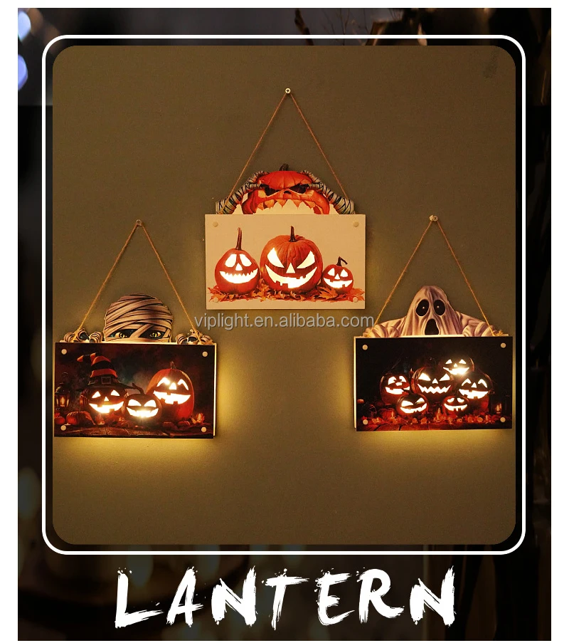 Happy Halloween Door Welcome Sign Happy Halloween Themed Wooden Door ...