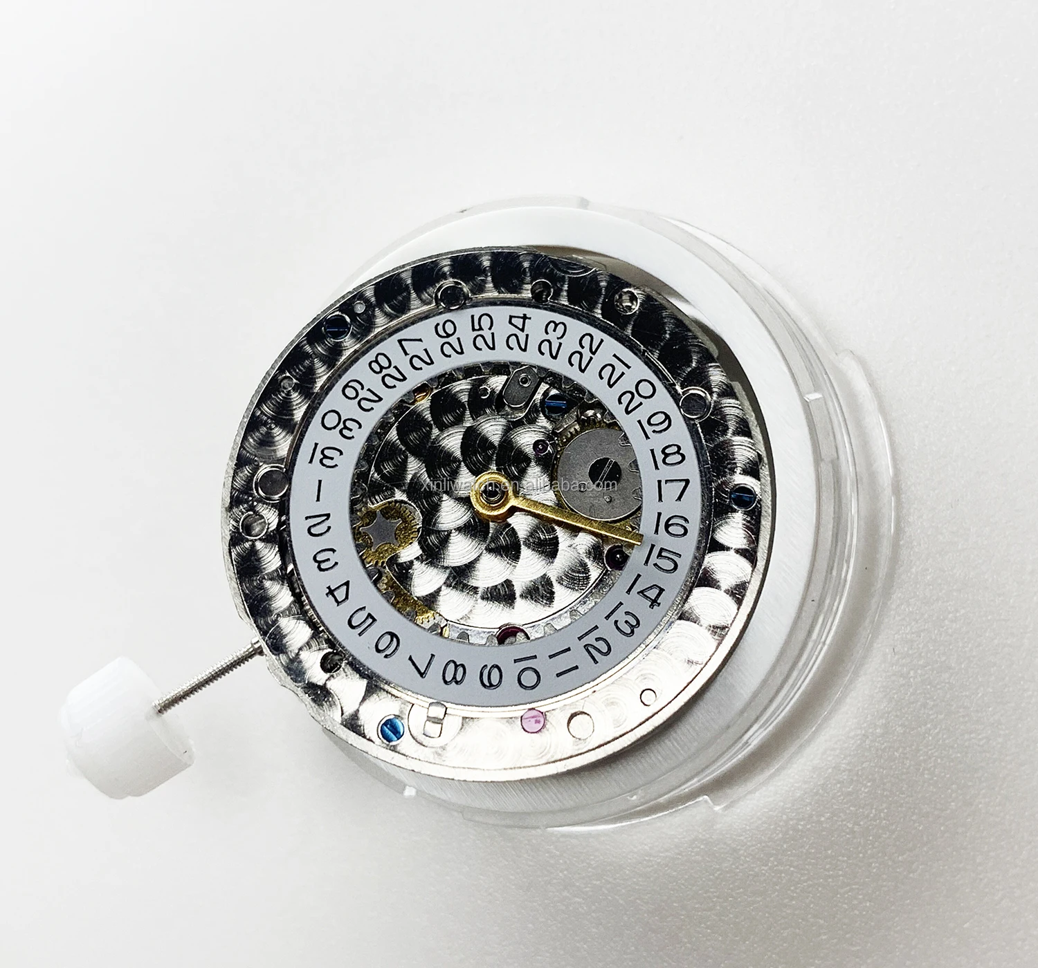 Luxury Mechanical Automatic Movement 31 Jewels Blue Gossamer Red Ruby ...